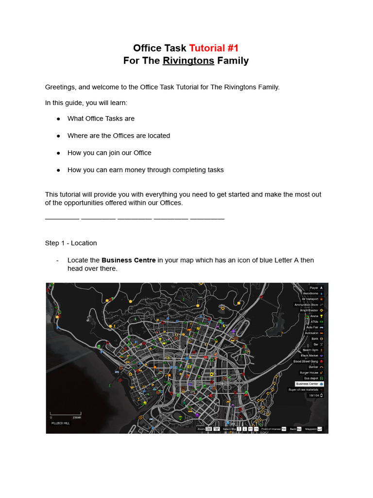 Office Task | PDF