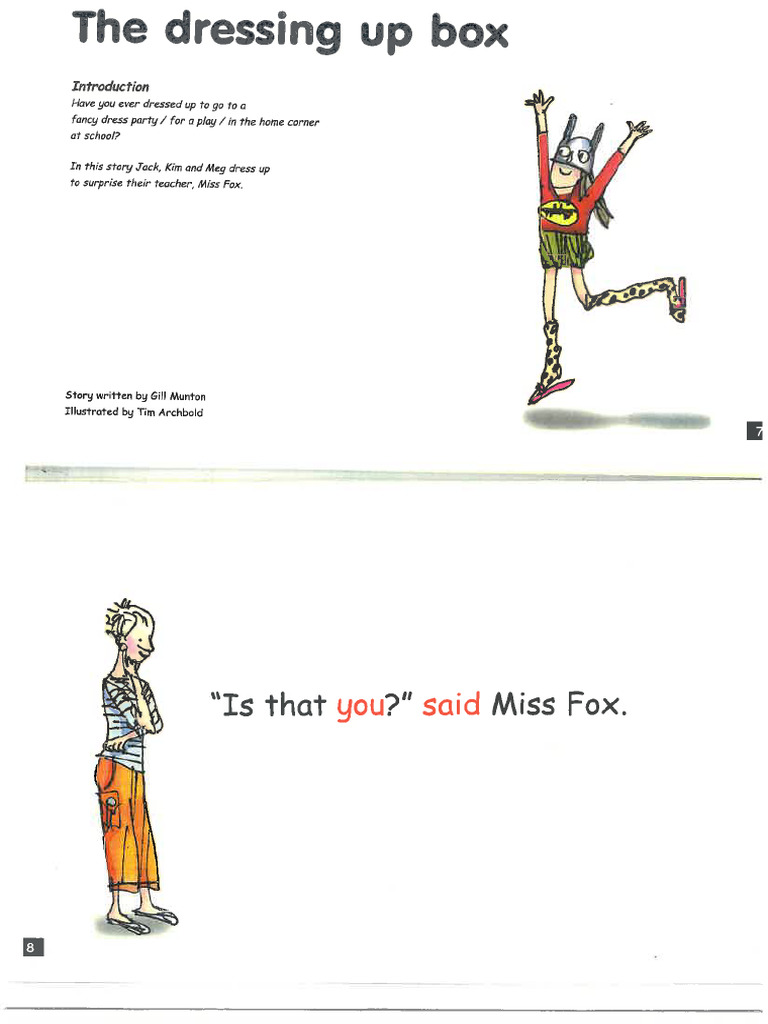 4 the Dressing Up Box | PDF
