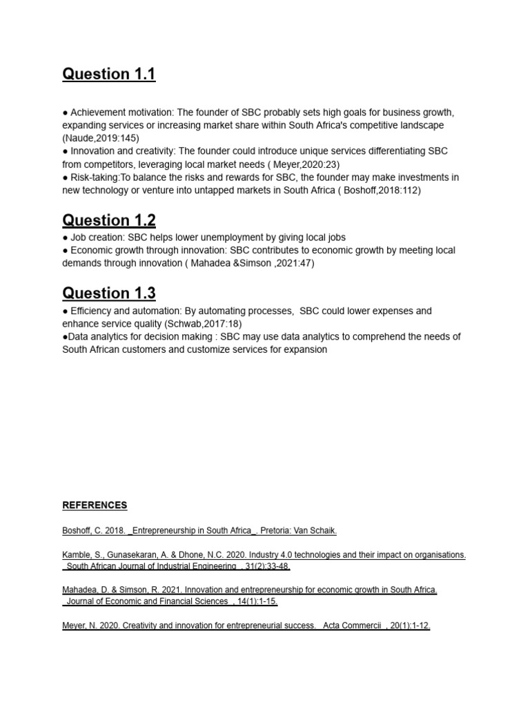BMAN121 Assessment | PDF