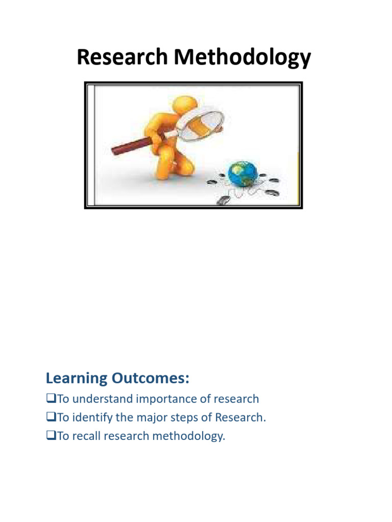 Research Methodology: Steps & Importance | PDF | Methodology | Validity ...