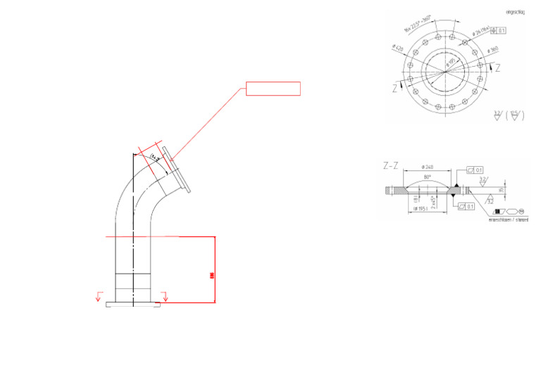 DN250 Flange Specifications and Details | PDF