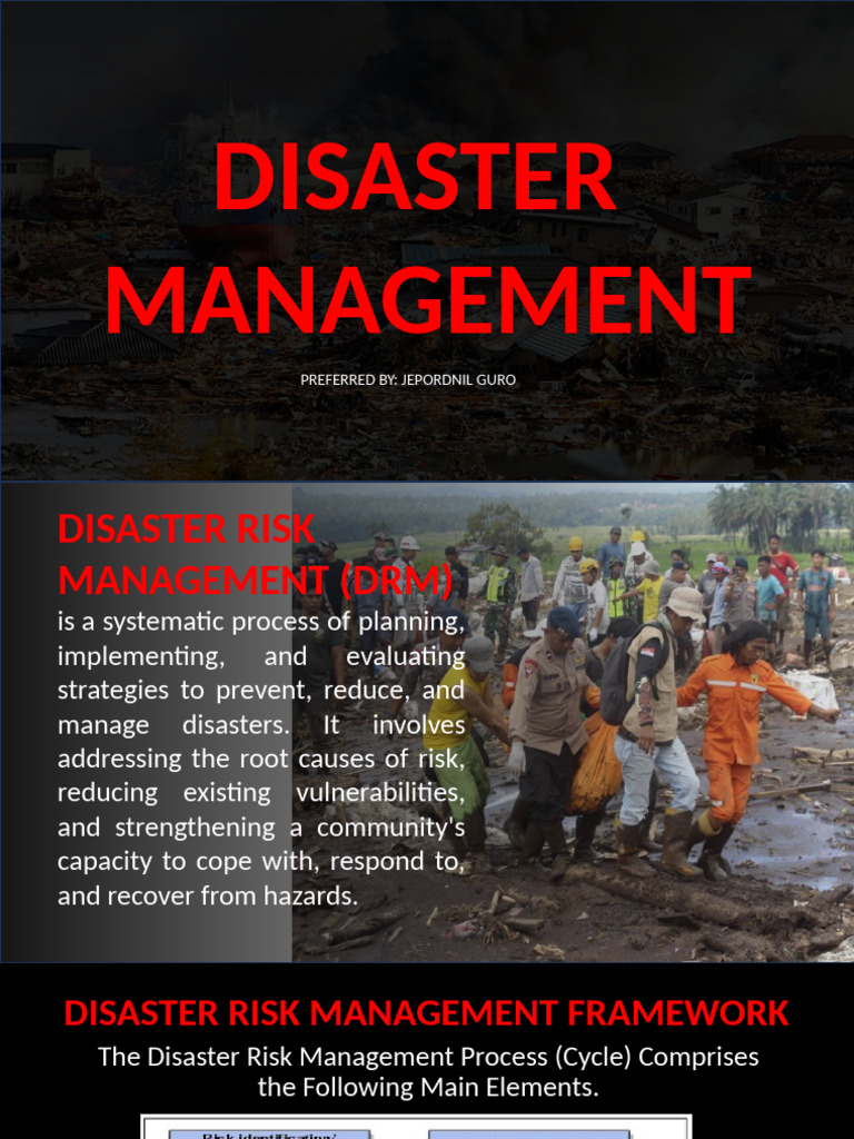 Comprehensive Guide to Disaster Management | PDF | Emergency Management ...