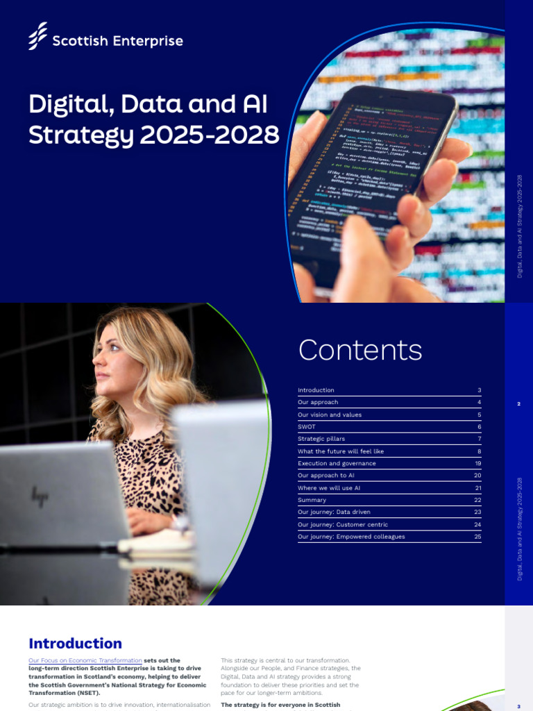 Digital Data and AI Strategy 2025-2028 | PDF | Customer Relationship ...