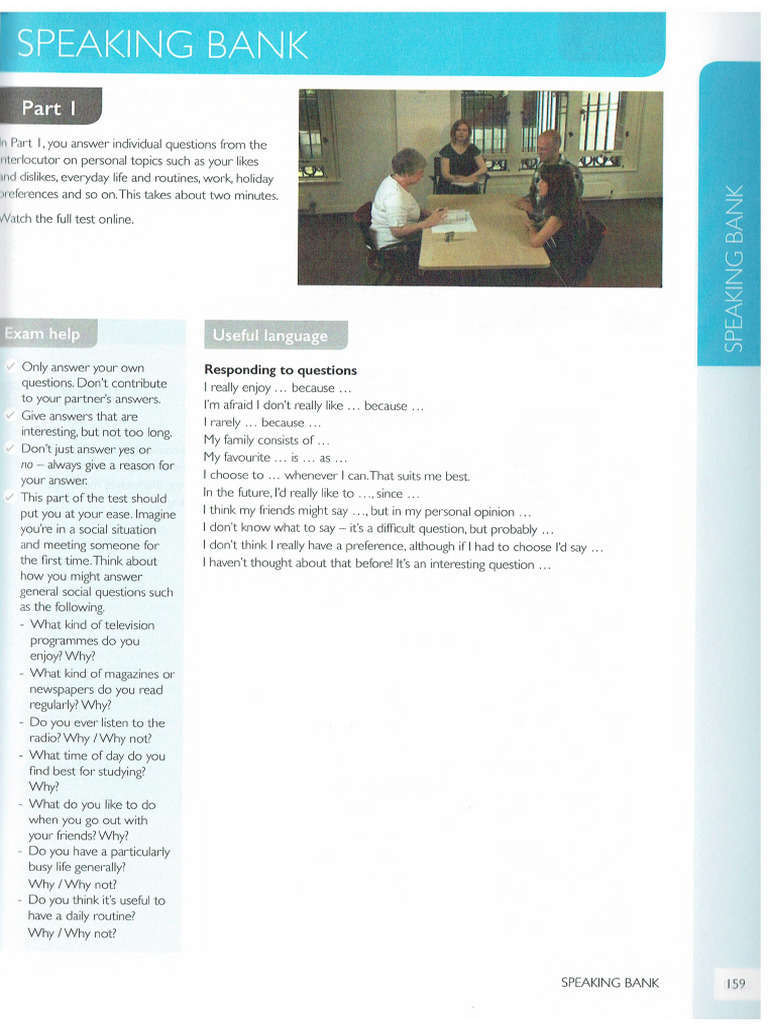Speaking Bank | PDF