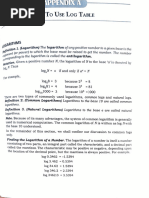 Logarithm Table Usage and Examples | PDF | Logarithm | Numbers