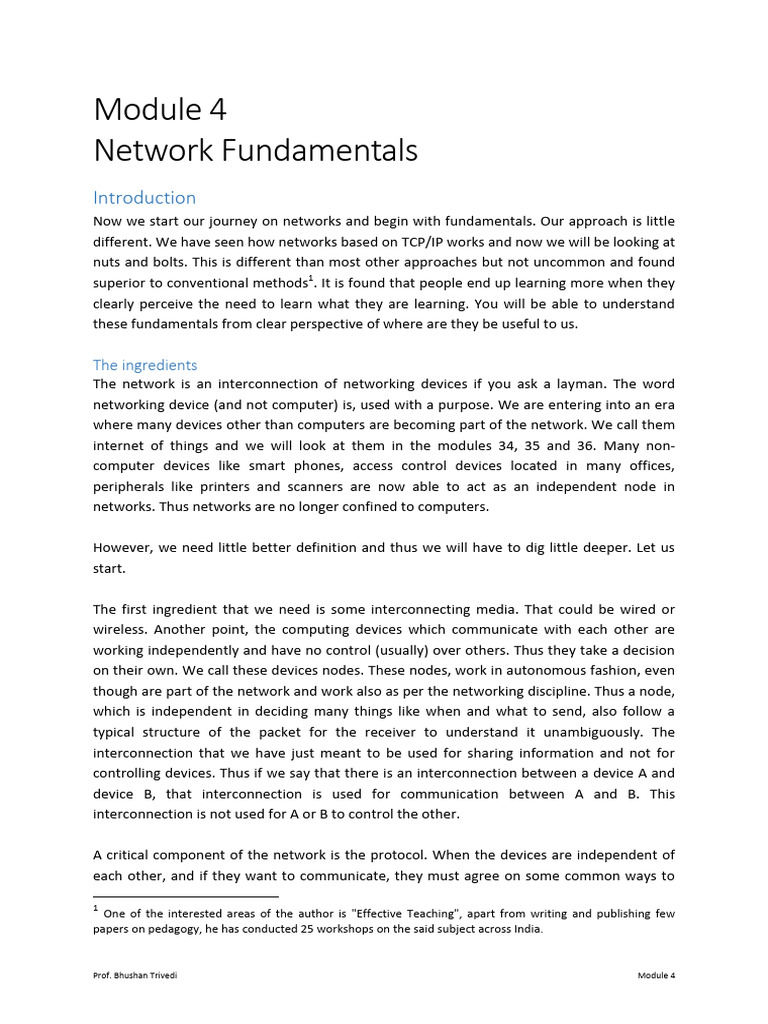 1502691880IT_CN_Etext_Mod4 | PDF | Computer Network | Wireless Ad Hoc ...