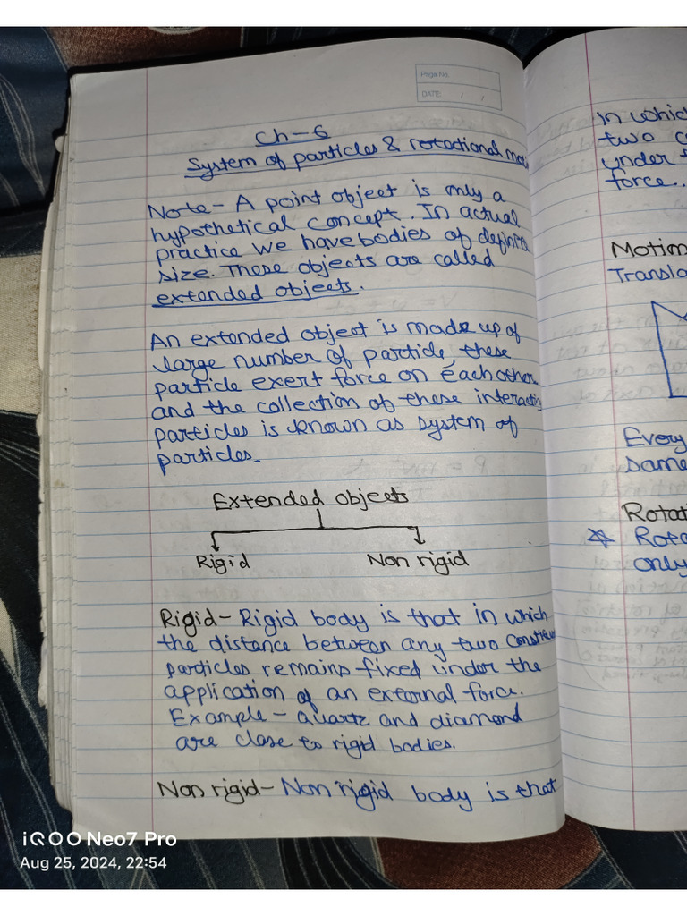 System of Particles and Rotational Motion | PDF