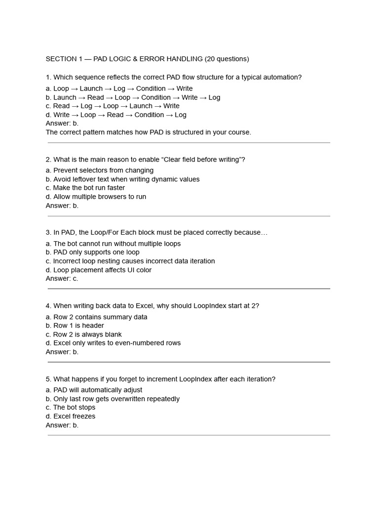 Final RPA | PDF | Control Flow | Microsoft Excel