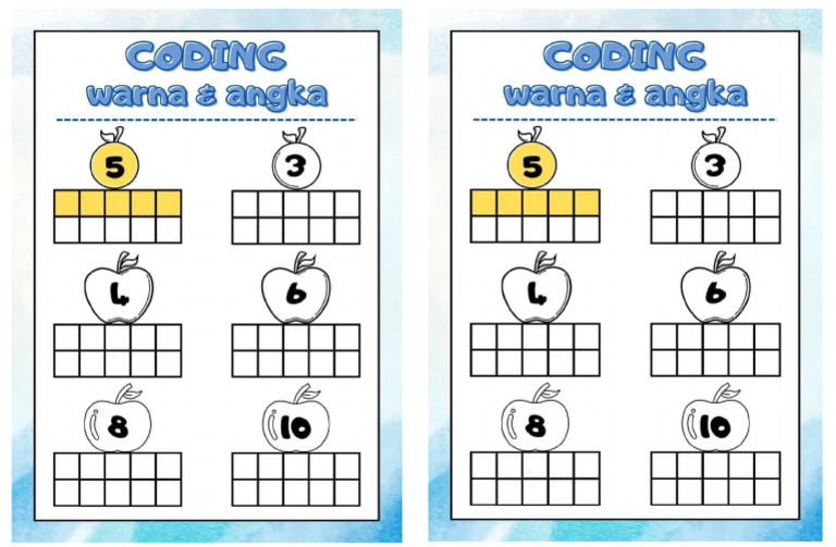 Coding Warna Dan Angka | PDF
