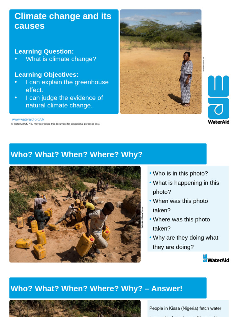 Understanding Climate Change Causes | PDF | Greenhouse Effect | Carbon ...