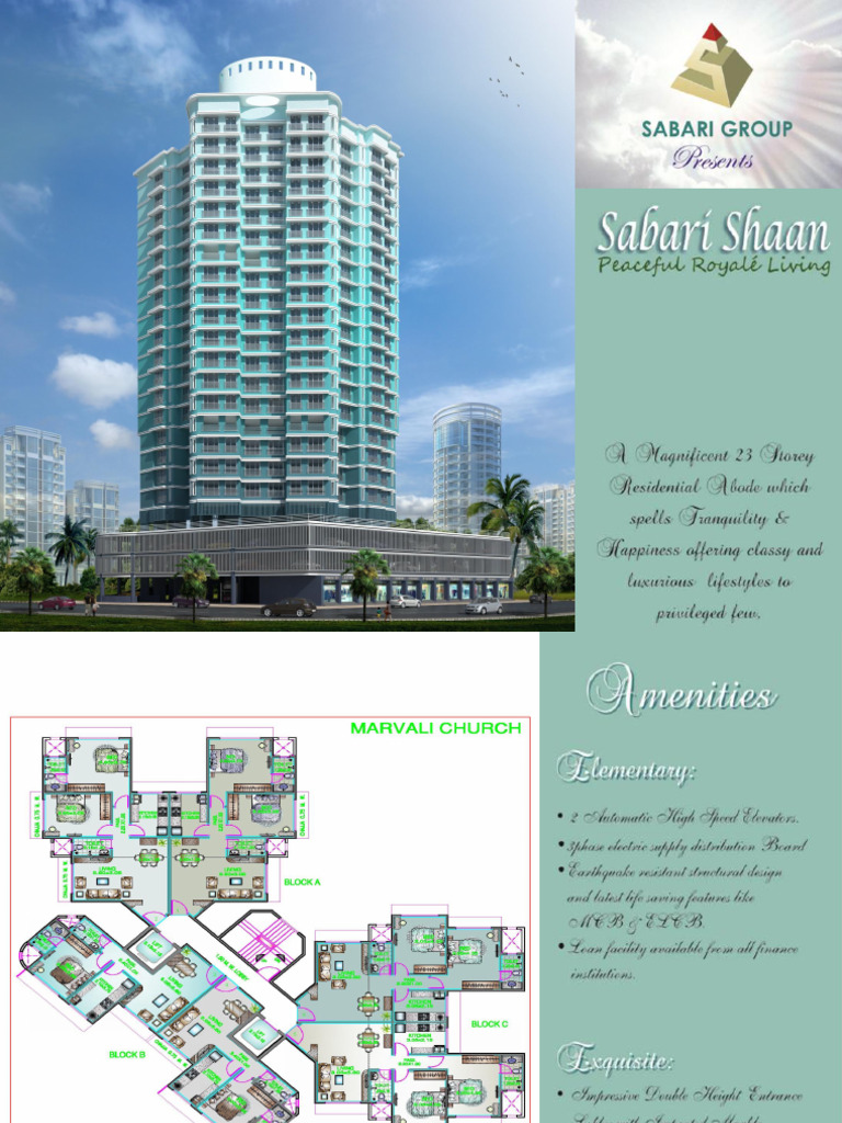 Sabari Shaan Brochure New | PDF
