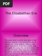 Elizabethan Era Social Class Structure | PDF | Elizabethan Era | Gentry