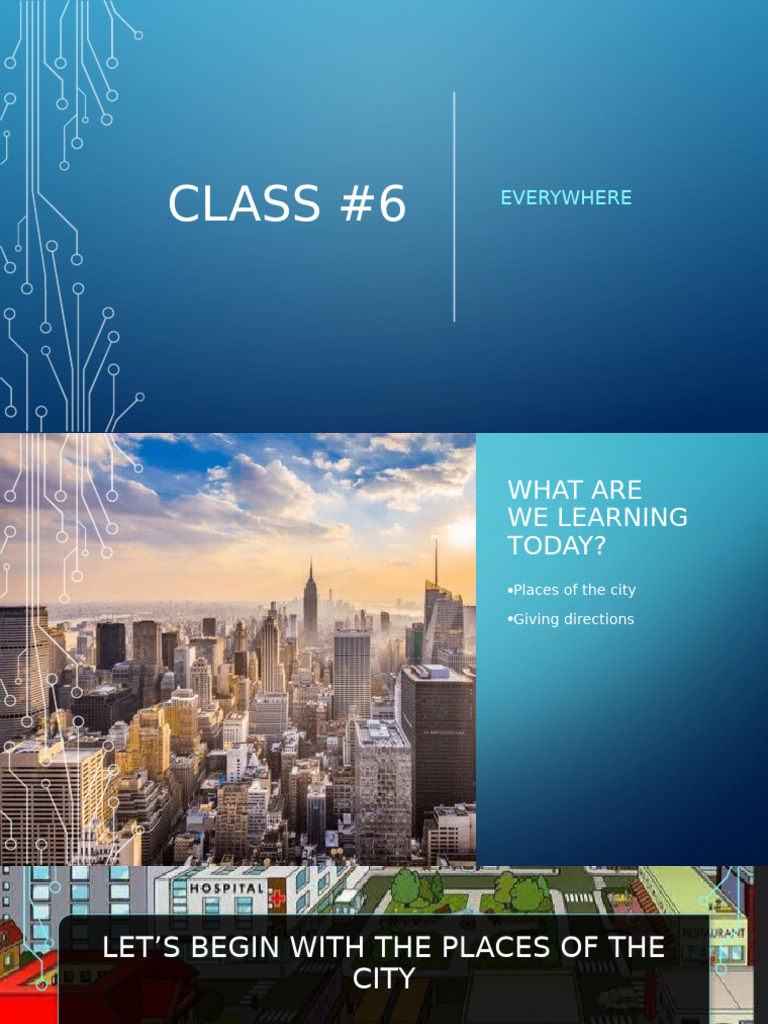 City Places and Directions Guide | PDF