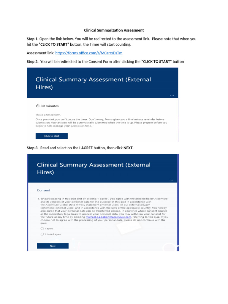 CSA Instructions | PDF