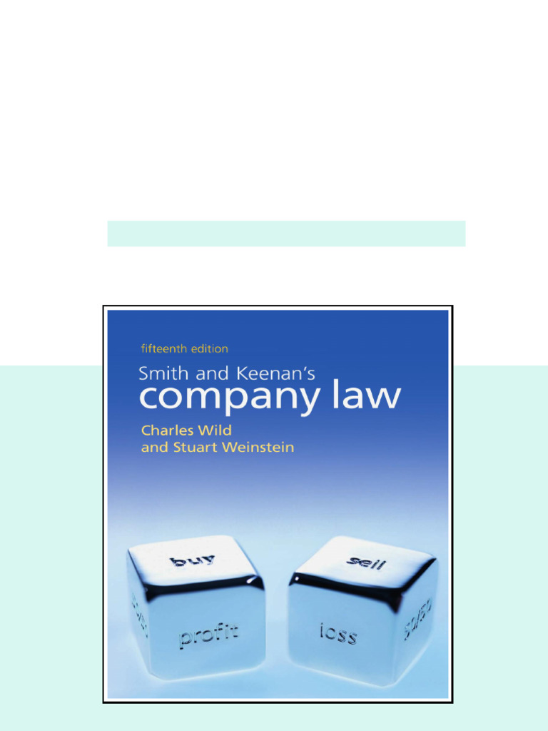 smith and Keenan's Company law 15E Charles Wild Charles Wild & Stuart ...