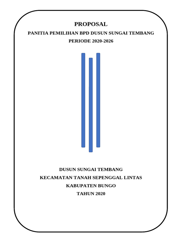 Proposal Pil Bpd | PDF