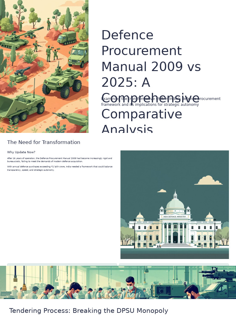 DPM 2009vs2025 Analysis | PDF | Procurement | Innovation