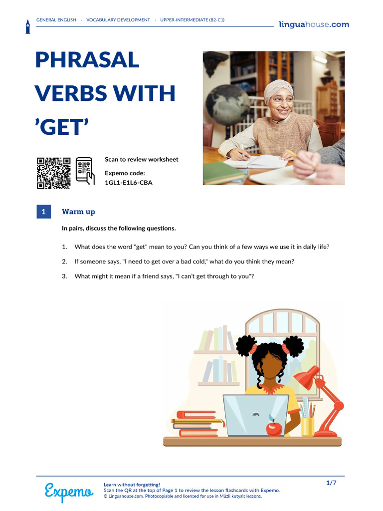 phrasal-verbs-with-get-british-english-teacher-B2-C1 | PDF