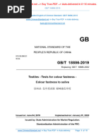 DIN 53160: Color Fastness to Saliva Test | PDF