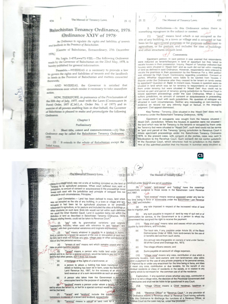 Tenancy Act | PDF