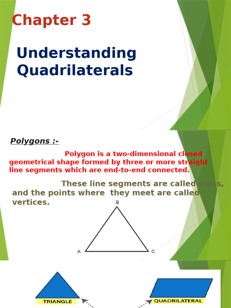 Understanding Quadrilateral 1 | PDF | Elementary Geometry | Euclidean ...