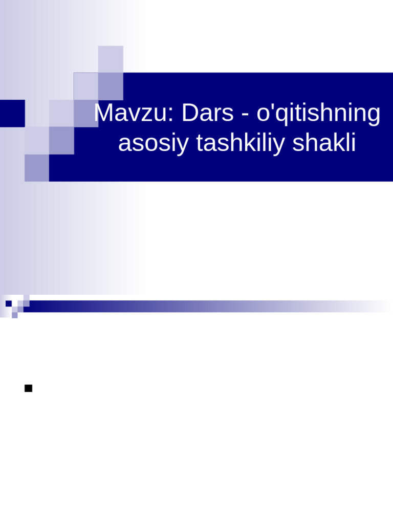A.zulfiya UP 26-Slayd | PDF