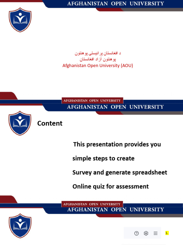 How to Create Survey and Quiz Using Google Forms | PDF | Software