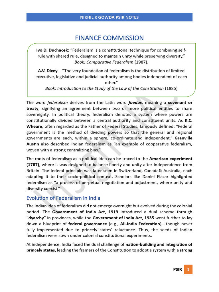 Finance Commission | PDF | Taxes | Government Spending