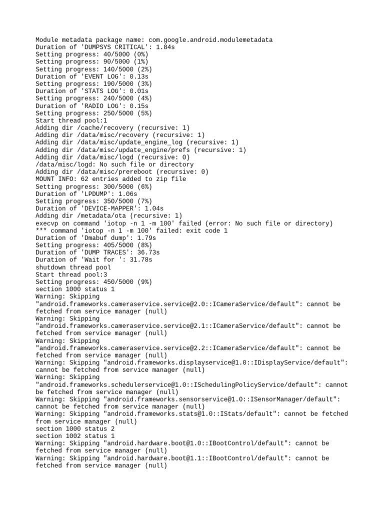 bugreport-X6531-OP-C2-UP1A.231005.007-2025-10-01-17-15-06-dumpstate_log-18979 | PDF | System ...