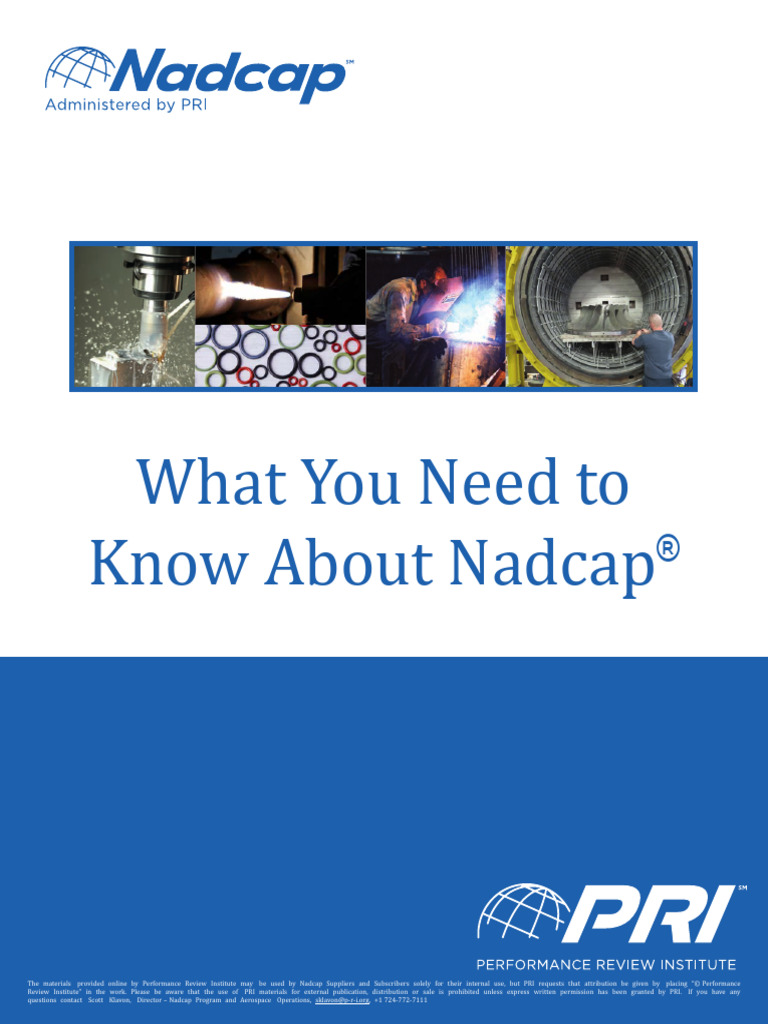 Essential Guide to Nadcap Accreditation | PDF | Welding | Construction