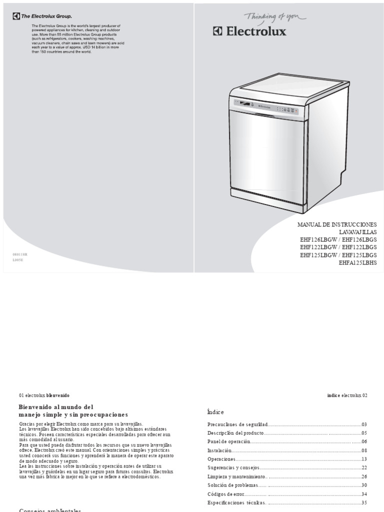 125HS INOX Manual Dishwashers | PDF