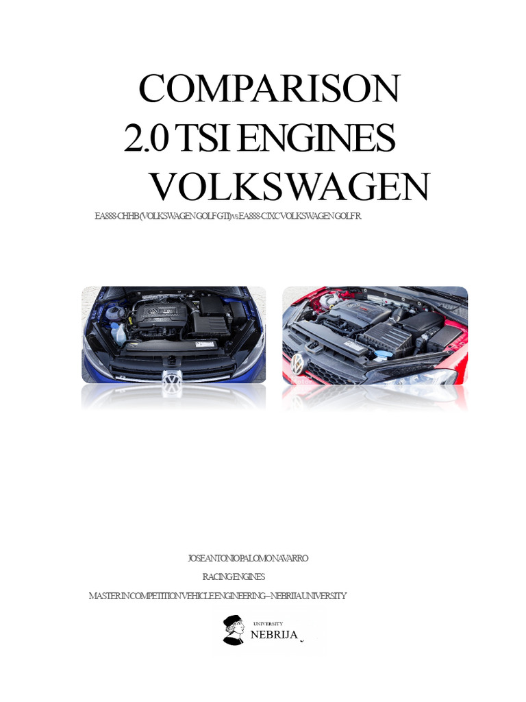 VW 2.0L Engines. EA888 Gen3 | PDF | Turbocharger | Engines