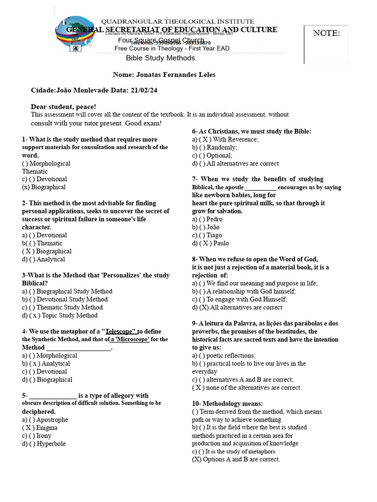 Proof Method of Biblical Teaching | PDF | Allegory | Bible