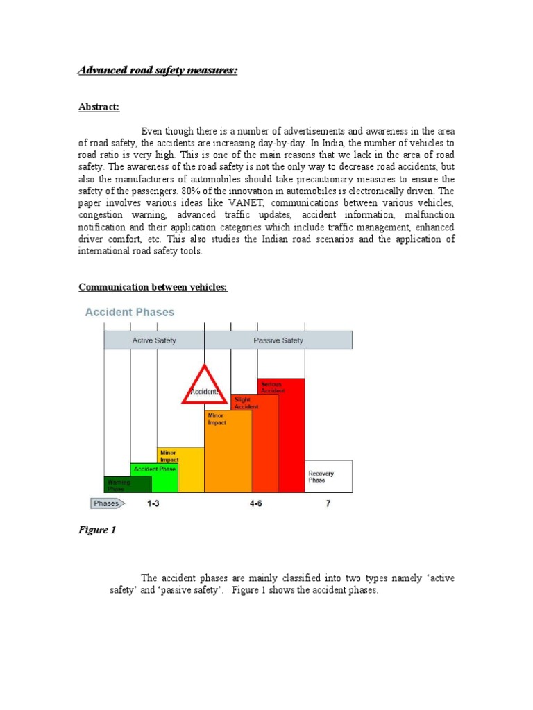 Advanced Road Safety Measures | PDF | Traffic | Traffic Collision