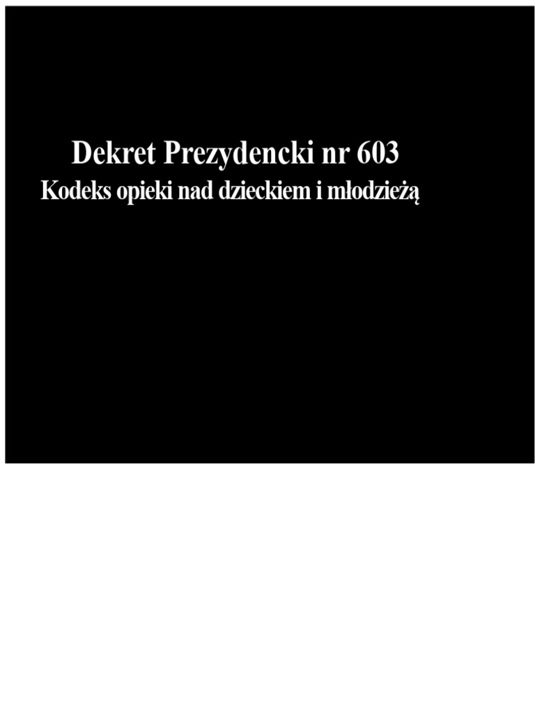 PD 603 | PDF