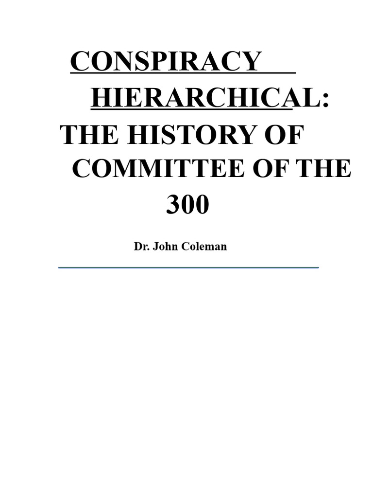 Hierarchical Conspiracy The History of The Committee of 300 | PDF | Zulfikar Ali Bhutto | Henry ...