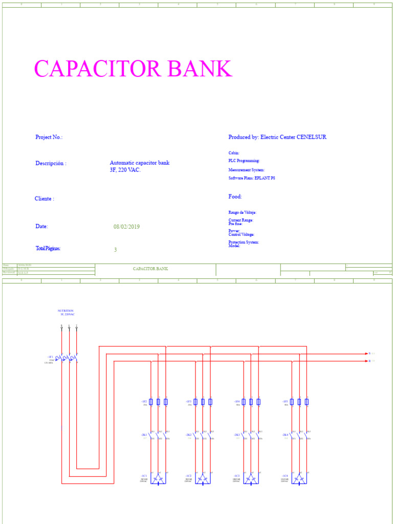 Automatic Capacitor Bank Design | PDF | Electrical Components ...
