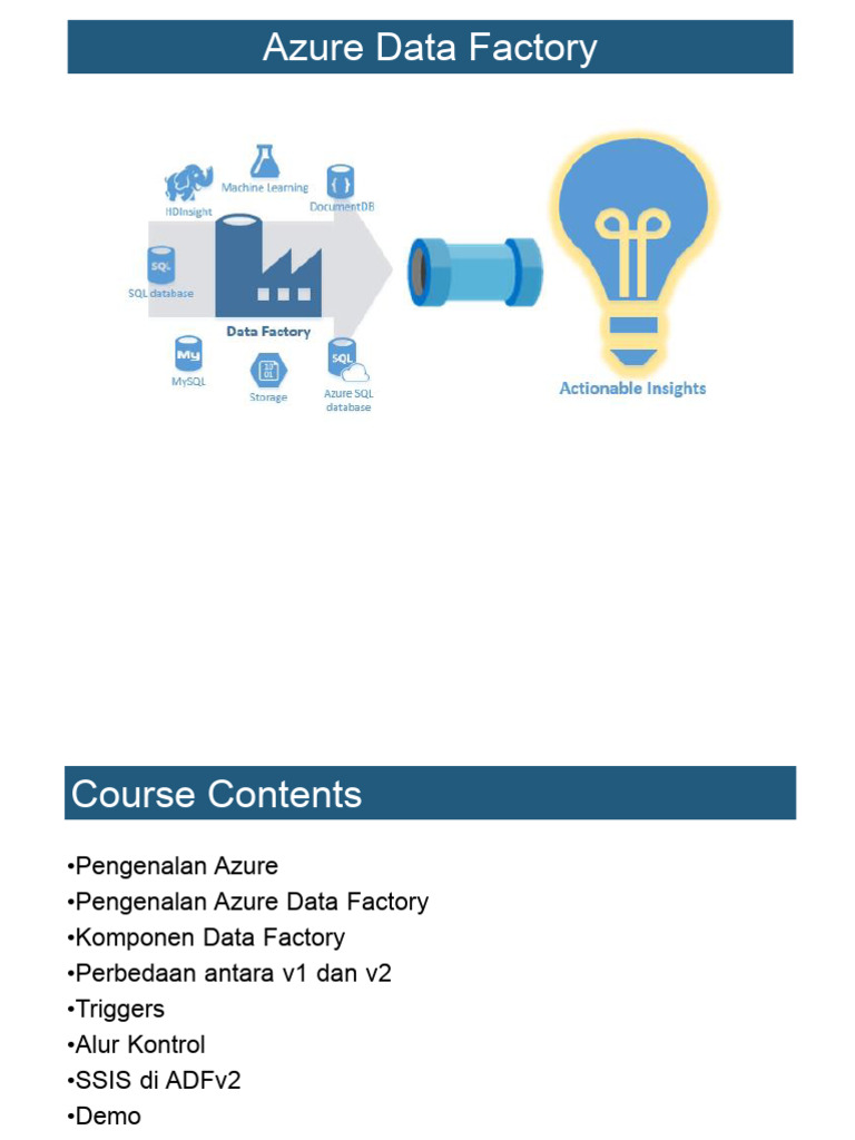 Azure Data Factory | PDF