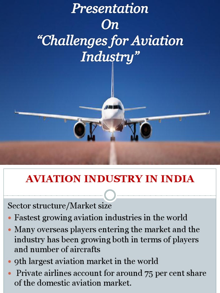 Aviation Industry and Its Challenges | PDF | Airlines | Airport