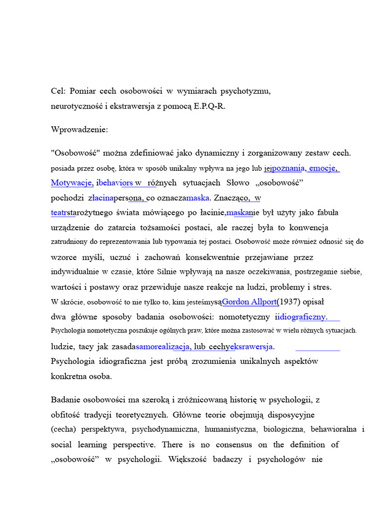 Epq R | PDF