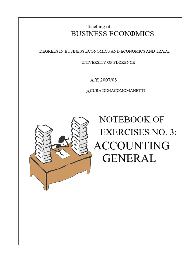 exercises_with_solutions_of_accounting | PDF | Depreciation | Expense