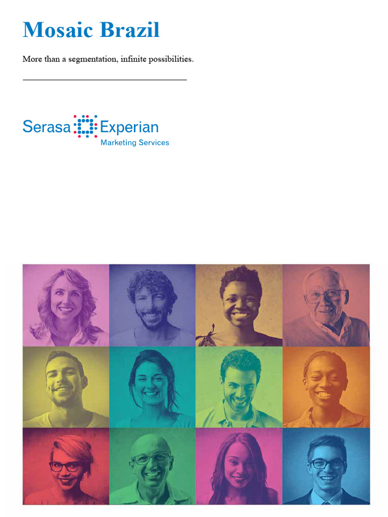 Mosaic Brazil: Consumer Segmentation Insights | PDF | Cost Of Living ...