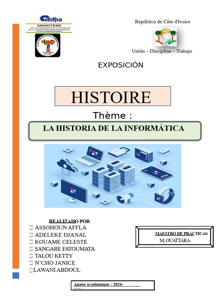 exposición sobre la historia de la informática | PDF | Informática | Computadoras personales