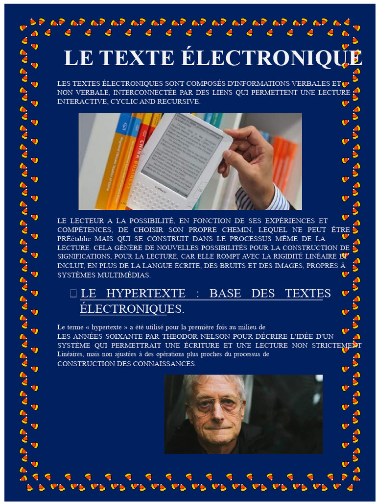 Comprendre l'hypertexte et les livres électroniques | PDF | Hypertexte ...