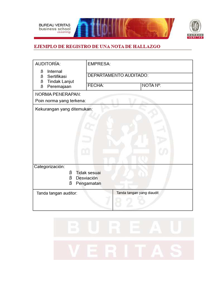 Contoh Pencatatan Nota Penemuan | PDF
