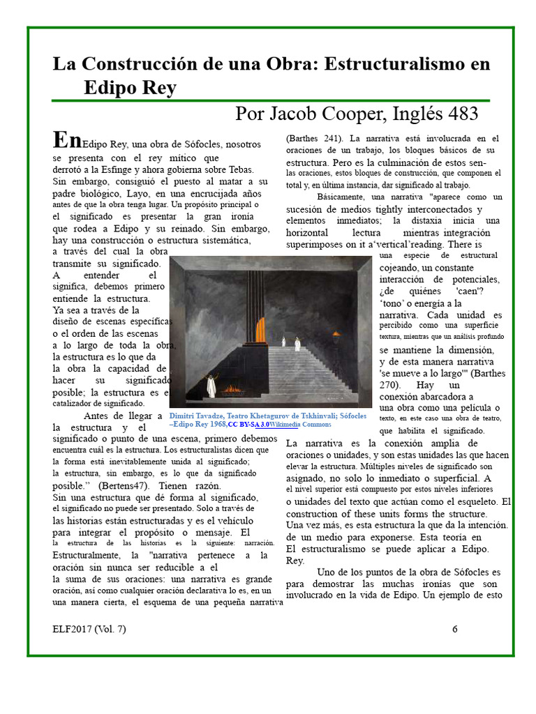 Elf 7 Cooper | PDF | Edipo | Sófocles