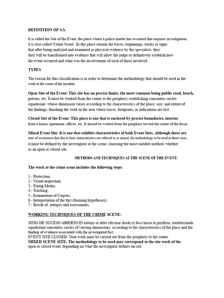 Understanding Crime Scene Investigation | PDF | Crime Scene | Drawing