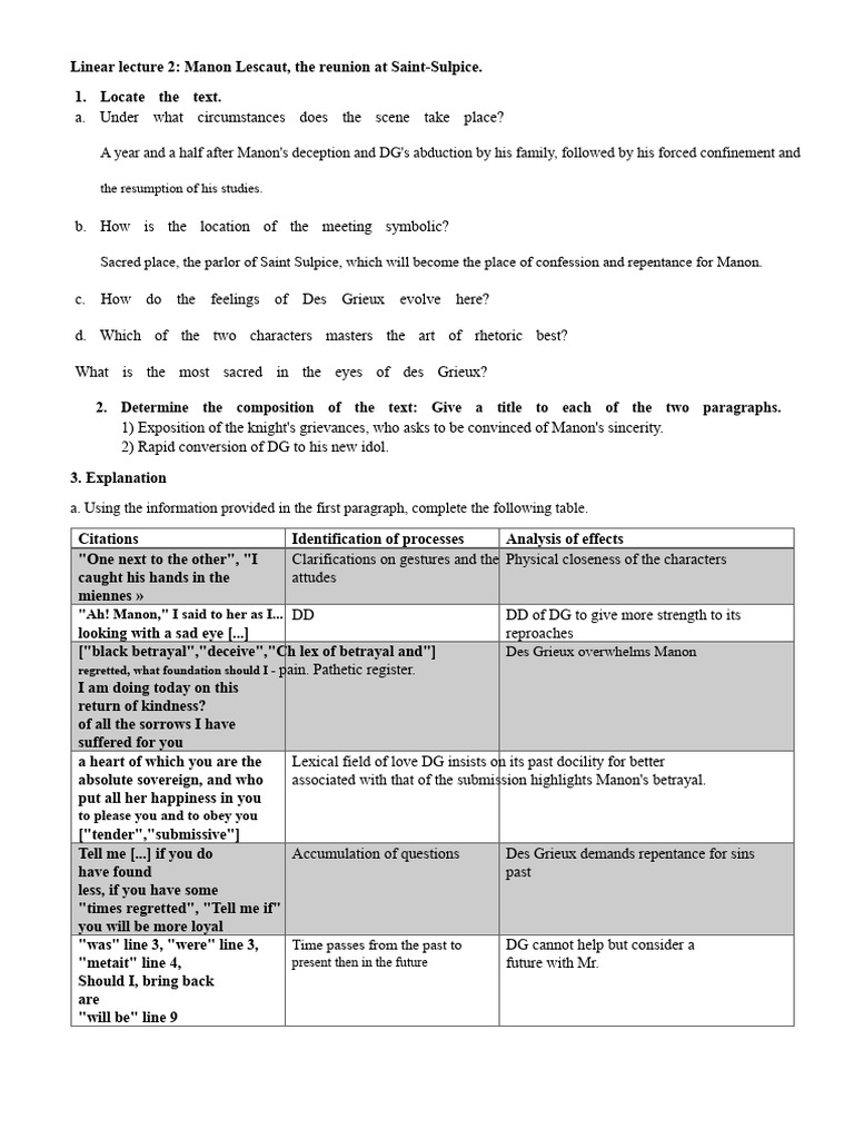 Linear Reading 2 Corrected - SG | PDF