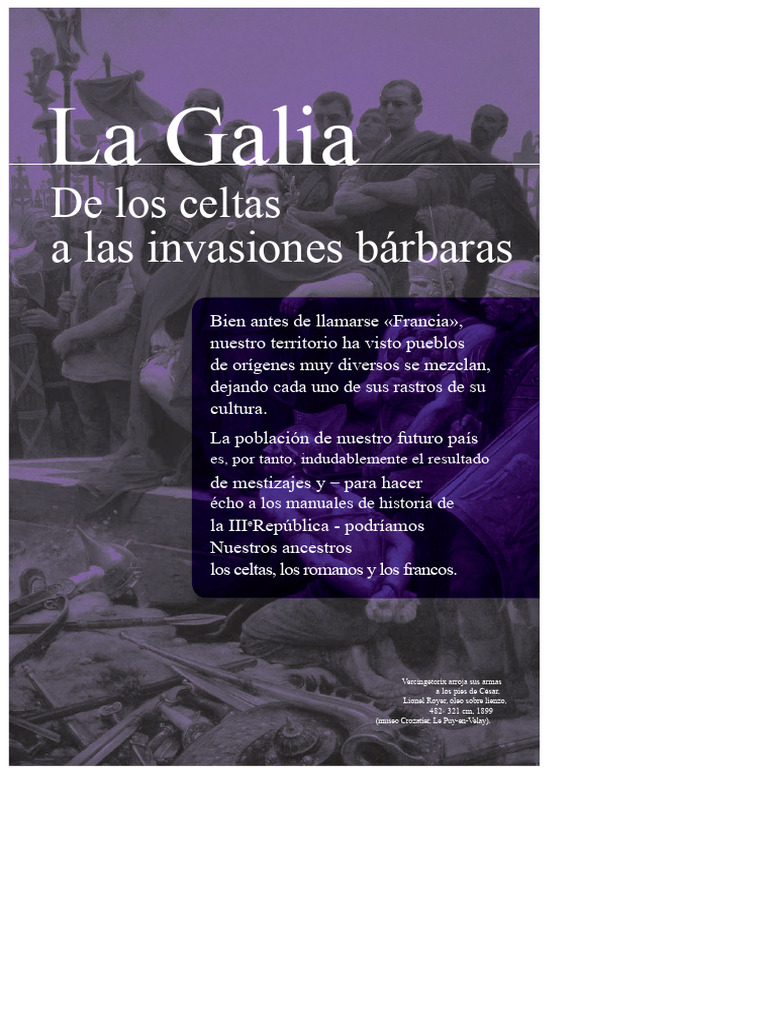 Historia de Francia LOS GALOS | PDF | Galia | Celtas