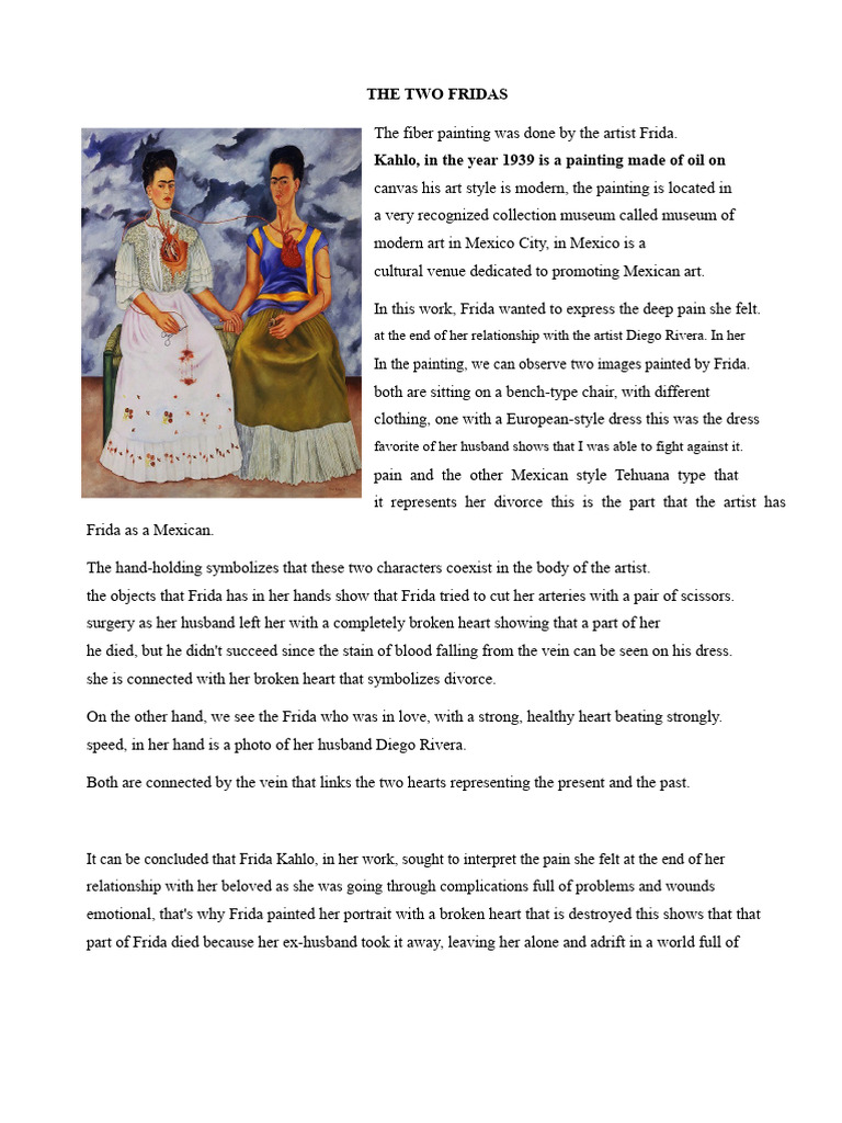 THE TWO FRIDAS | PDF